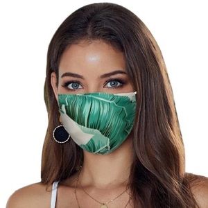 Accessories | Palm Print Face Mask | Poshmark